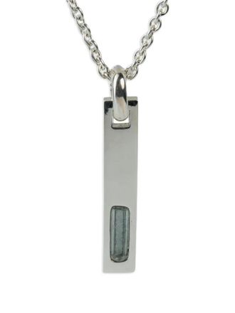 Parts Of Four collier à pendentif allongé - Argent