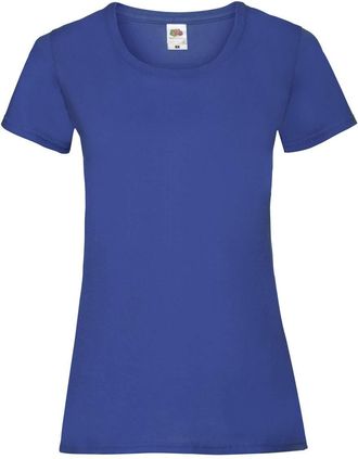 Fruit Of The Loom Lady-Fit Valueweight T - Modell 2013, Farbe:royal, Gr&ouml;&Atilde;Ye:XL
