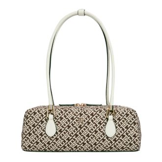 Tommy Hilfiger Th Grace Schultertasche - - Bags - Damen - Beige - ONE SIZE