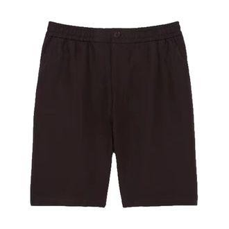 Lacoste Regular Fit Leinengemisch Twill Shorts - - Shorts - Herren - Braun - S