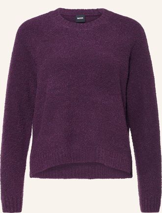 HUGO BOSS Boucl&eacute;-Pullover Febisana lila