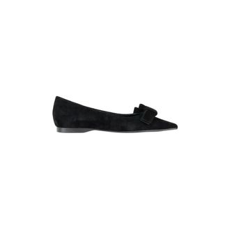 Lola Cruz Ballerina mit Schleife - - Shoes - Damen - Schwarzk - 39 EU