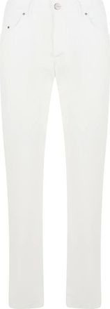 Roberto Ricci Design Rrd, Homme, Jeans, Blanc, Taille: XL Pantalon en coton &eacute;lastique