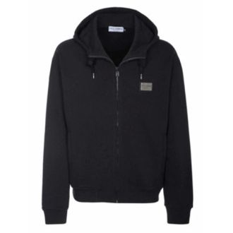 Dolce & Gabbana Herren, Sweatshirts & Hoodies, Schwarzk, MGr&ouml;&szlig;e