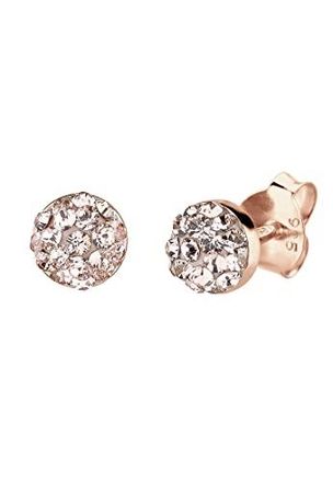 Elli Boucles doreilles - Plaqué or - Cristal - 311781414