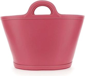 Marni Femme, Sacs, Rose, Taille: ONE Size Sac cabas en cuir