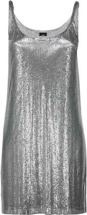 Paco Rabanne Robe Au Genou - Argent