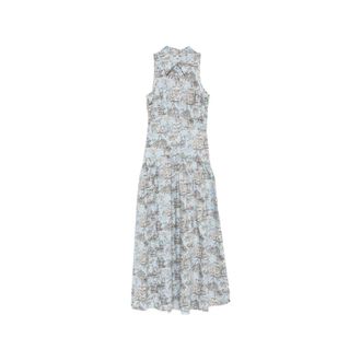 Staud Staud, Femme, Robes, Multicolore, Taille: 38 FR Romy long dress