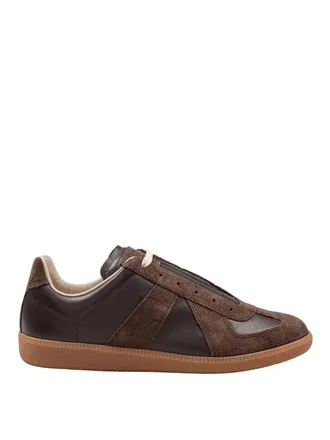Maison Margiela Baskets - Marron Fonc&eacute;