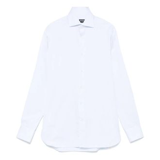 Ermenegildo Zegna Homme, Chemises, Bleu, Taille: XL Chemise habillée en coton rayé