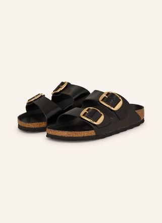 Birkenstock Pantoletten Arizona Big Buckle Lena schwarz