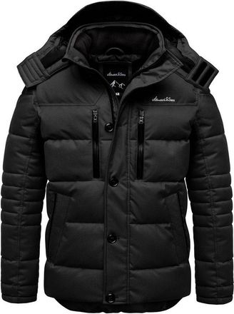 Amaci & Sons Winterjacke WACO Winterjacke Herren Gefütterte Winter Jacke für Männer mit Kapuze