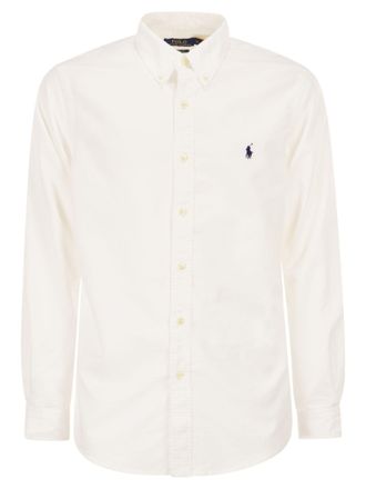 Polo Ralph Lauren Chemise Oxford teinte en pi&egrave;ce sur mesure Polo Ralph Lauren