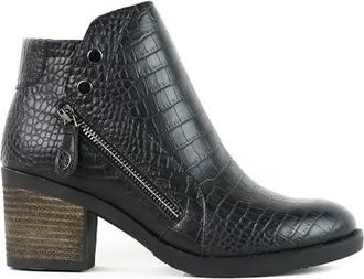 Chattawak Femme 12LIVORNONOIR38 Bottine, Noir, 38 EU