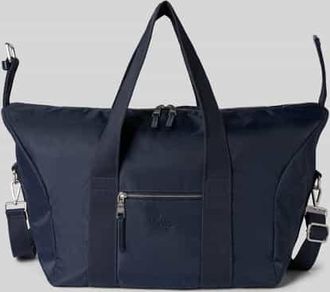 Lala Berlin Weekender mit Logo-Stitching