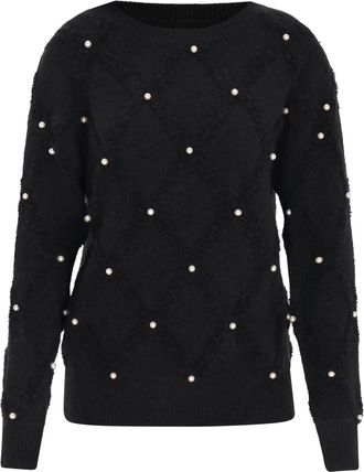 Faina Pullover Frauen Schwarz