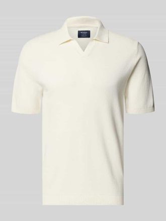 Mc Neal Regular Fit Poloshirt mit gerippten Abschl&uuml;ssen