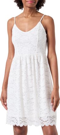 Only Tr&auml;gerkleid Damen, Cloud Dancer, L