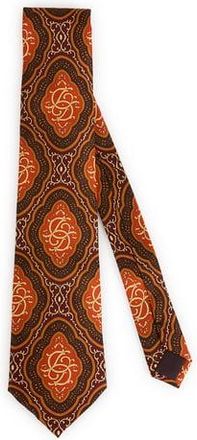 Dr&ocirc;le de Monsieur Cravate imprim&eacute;e en soie