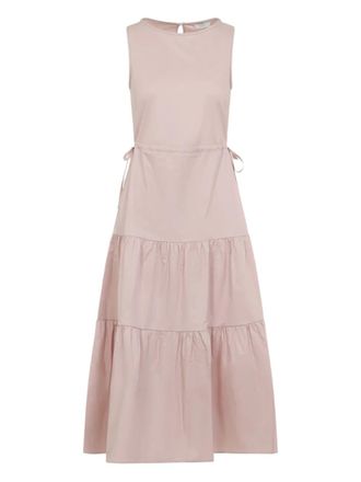 PESERICO sleeveless midi dress - Rose