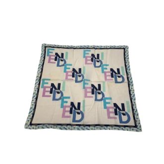 Fendi Pre-owned Vintage Foulard Logo Multicolore - Femme - Pre-owned - Multicolore - Taille: ONE Size