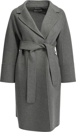 Max Mara Arona G&uuml;rtelmantel - - Coats - Damen - Grau - XS