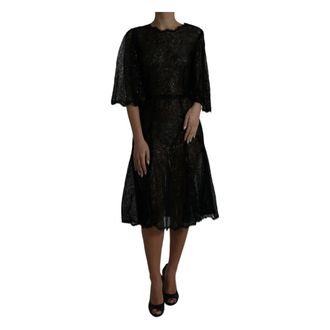 Dolce & Gabbana Midi Anzug - - Dresses - Damen - Schwarzk - 2XL