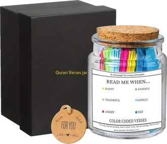 Generico Spirituelle Komfortverse für Gebetsgebet, tägliche spirituelle Trost und Gebetsflasche, tägliche Motivation, Gebetsglas für Ehefrau, Freundin, Familie