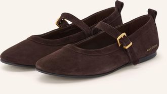 Marc O'Polo Marc Opolo Mary-Jane-Ballerinas braun
