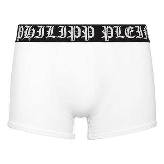 Philipp Plein Homme, Sous-v&ecirc;tements, Blanc, Taille: L Boxer Underwear