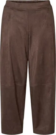 Rue de Femme RUE de Femme - RDFMea Straight Pants - Femme - Pantalons - Brun - Taille: 36 FR