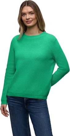 Street One Damen Pullover mit Knopfdetail