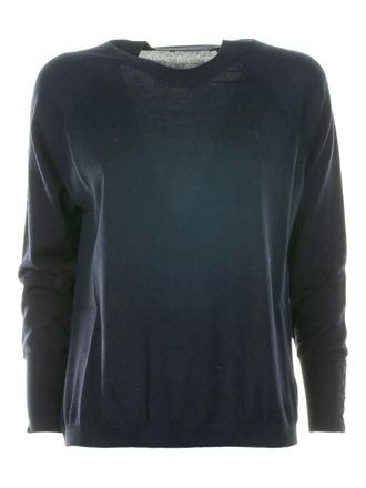 Alpha Studio Pullover mit Raglan&auml;rmeln - Blau