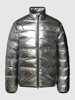 Emporio Armani Steppjacke mit Stehkragen