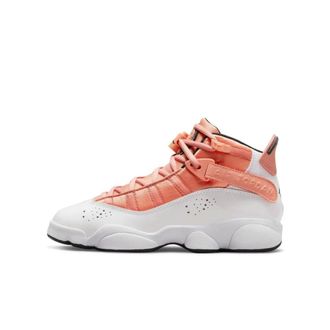 Nike Jordan Blanc Rose 6 Rings Baskets - unisex - Sport - Multicolore - Taille: 36 1/2 EU