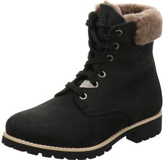 Panama Jack Bottes Panama 03 Igloo Combat pour Femmes, Noir (B39 Nobuck Negro/Black), 38 EU
