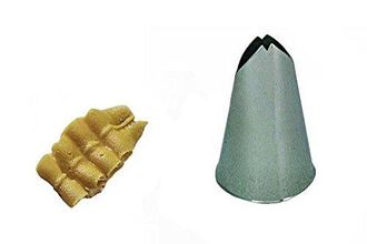 Silikomart Silikomart |BX1123, Edelstahl-Mundstück für Sac a Poche, Größe Ø 3 h 42 mm