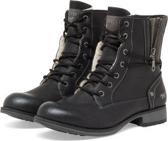 Mustang Jeans Mustang Damen Stiefeletten gef&uuml;ttert Schwarz, Schuhgr&ouml;&szlig;e:EUR 37