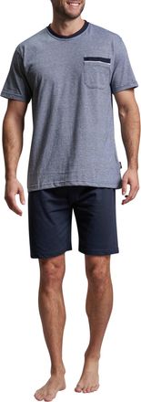 Götzburg Herren Shorty blau Melange 1er Pack 48