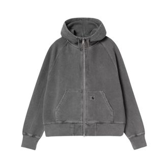 Carhartt Work in Progress Homme, Sweatshirts et sweats &agrave; capuche, Gris, Taille: S Torion Zip-Through Sweat &agrave; capuche