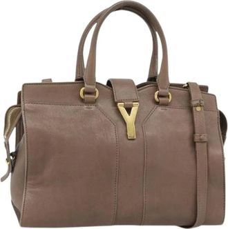 Saint Laurent Sac &agrave; main vintage pr&eacute;-poss&eacute;d&eacute; - Femme - Pre-owned - Brun - Taille: ONE Size