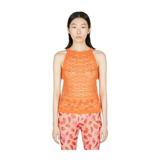 Marco Rambaldi Herz Tank Top - - Tops - Damen - Orange - L