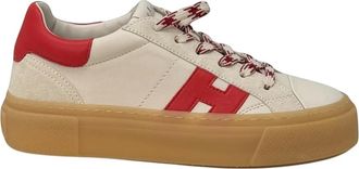 Hogan Femme, Chaussures, Beige, Taille: 37 EU H 705 Allacciato H