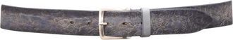 Orciani 08089 Lederg&uuml;rtel - - Accessories - Herren - Blau - 110 CM