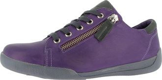 Andrea Conti Damen Sneaker, lila/Schiefer, 39 EU