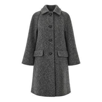 Max Mara Wkdlatino Manteau - Femme - Manteaux - Gris - Taille: 36 FR