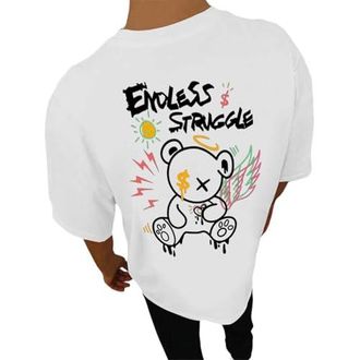 Generic T-shirt d&eacute;t&eacute; &agrave; manches courtes pour homme avec imprim&eacute; sur le dos pour hommes, t-shirt &agrave; manches courtes, v&ecirc;tements r&eacute;tro d&eacute;contract&eacute;s, t-shirt &agrave; col 