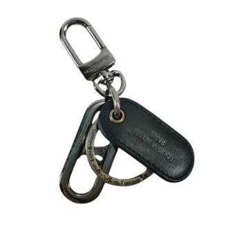 Louis Vuitton unisex, Pre-owned, Noir, Taille: ONE Size Porte-cl&eacute;s en toile Pre-owned