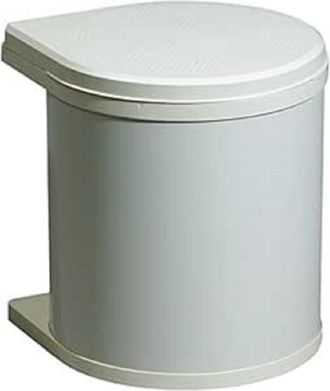Hailo Abfalleimer 3512001 schwenkbar 12 Liter ab 40cm Unterschrank mit Dreht&uuml;r