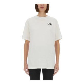 The North Face T-shirt Oversize Essentiel - Femme - Tops - Blanc - Taille: 42 FR